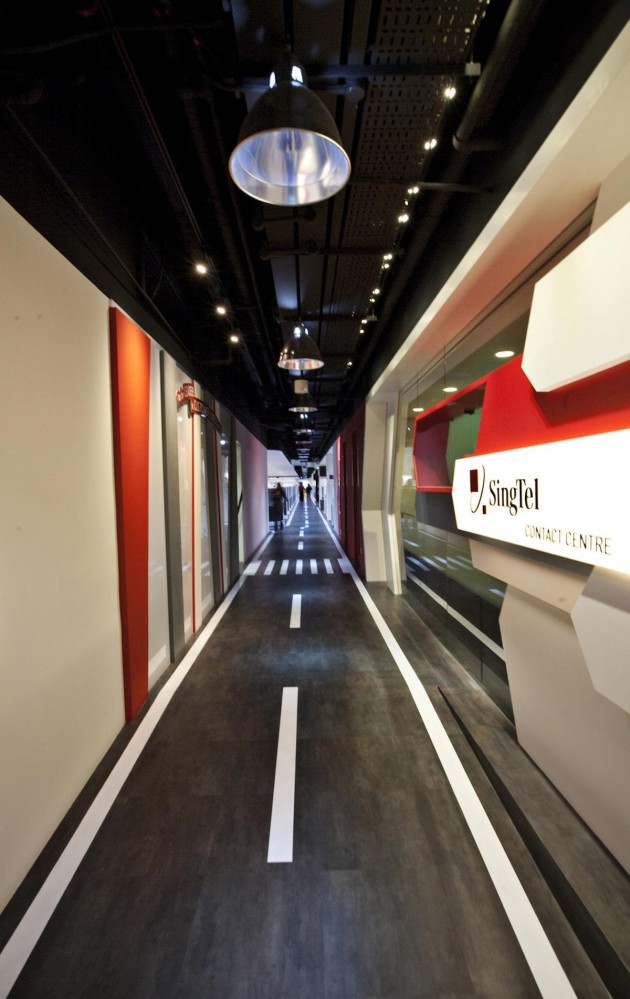 SingTel Contact Centre by ONG&ONG