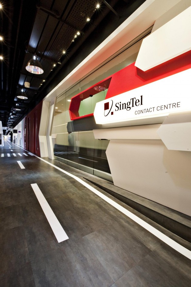 SingTel Contact Centre by ONG&ONG