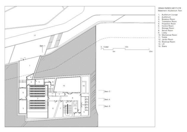 Issam Fares Institute by Zaha Hadid Architects