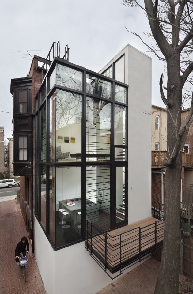 The Barcode House by David Jameson Architect