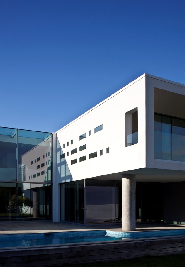 Le Foin Bas House by Jamie Falla Architecture