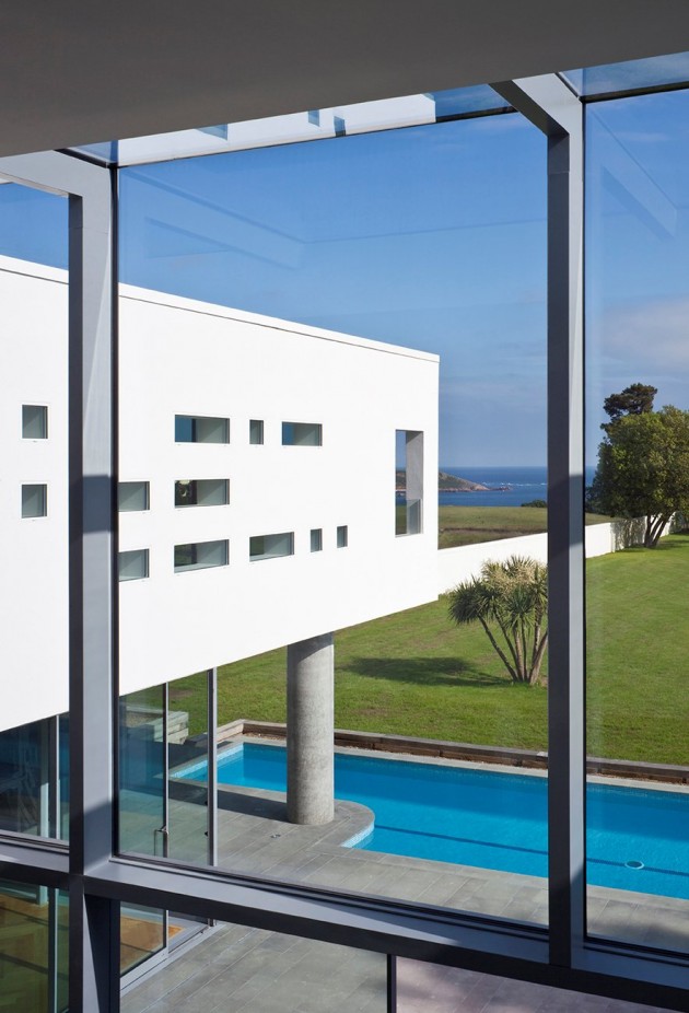 Le Foin Bas House by Jamie Falla Architecture