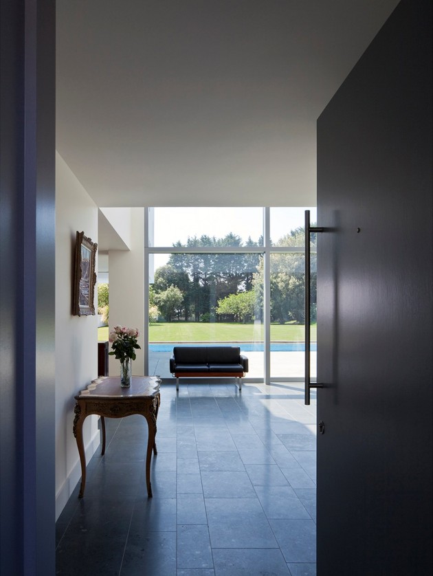 Le Foin Bas House by Jamie Falla Architecture