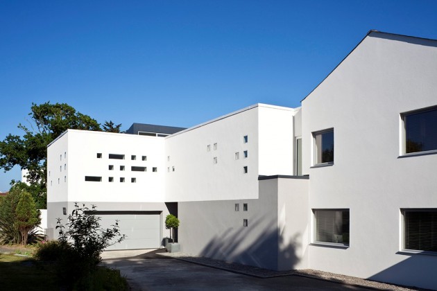 Le Foin Bas House by Jamie Falla Architecture