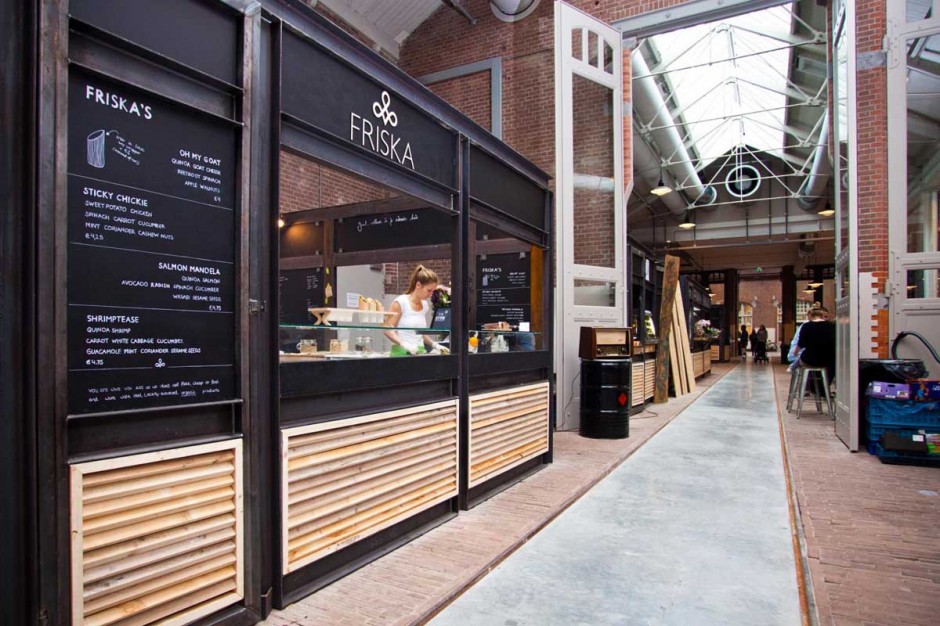 Friska Foodhallen Amsterdam by VanOmmeren Architects
