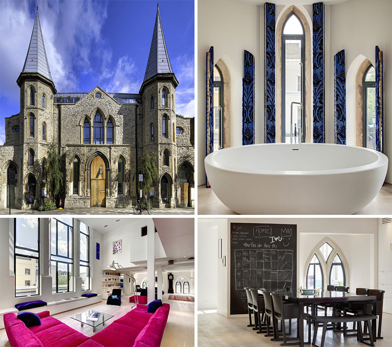 8 Examples Of Churches That Have Been Converted Into Contemporary Homes