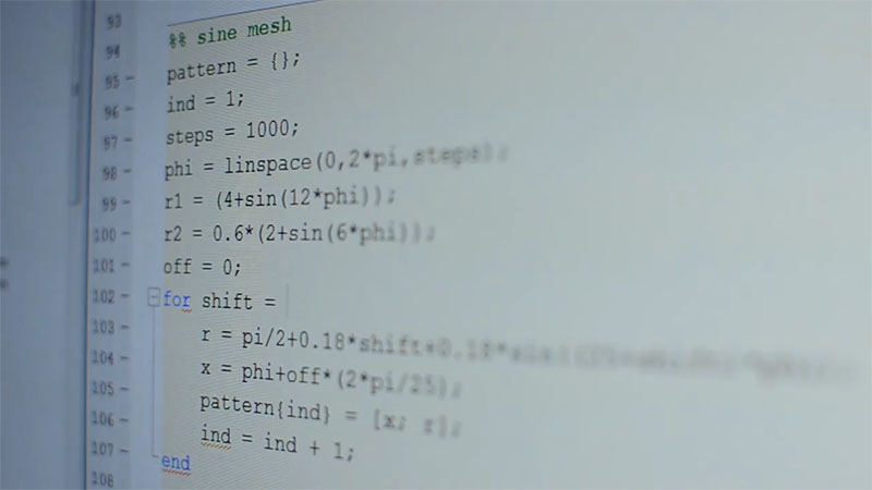 Watch what happens when stroboscopic patterns are put onto spinning eggs