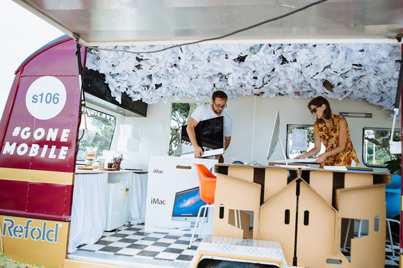 These architects wanted to work outside, so they made a mobile office ...