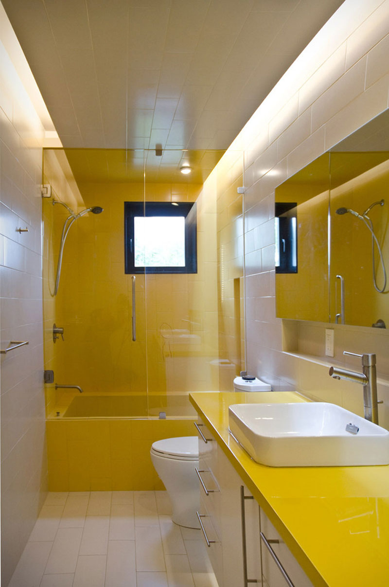 10 Inspirational Examples Of How To Include Yellow In Your Bathroom