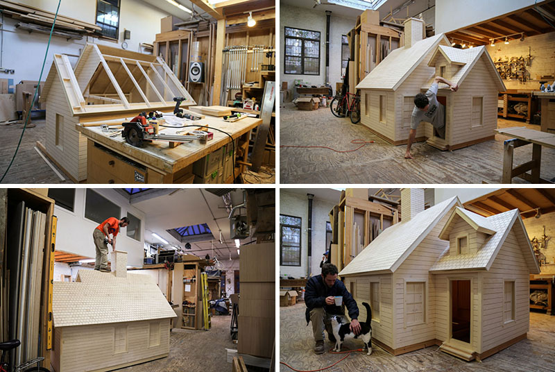 Why is this little house in the middle of the street in New York?