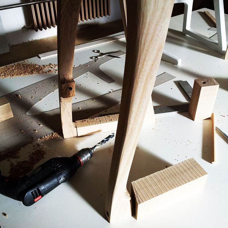 See how Elena Rogna created the Betty stool, which was designed for singers