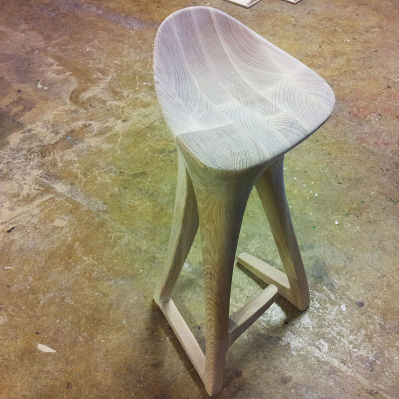 See how Elena Rogna created the Betty stool, which was designed for singers