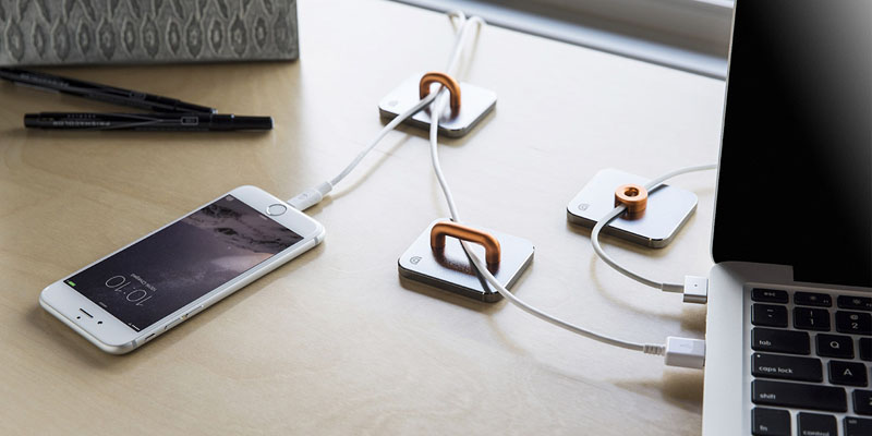 11 Creative Cable Holders That Stop The Cables Falling Off Your Desk