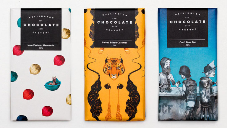 13 Chocolate Bar Brands That Emphasize Graphic Design On Their Packaging