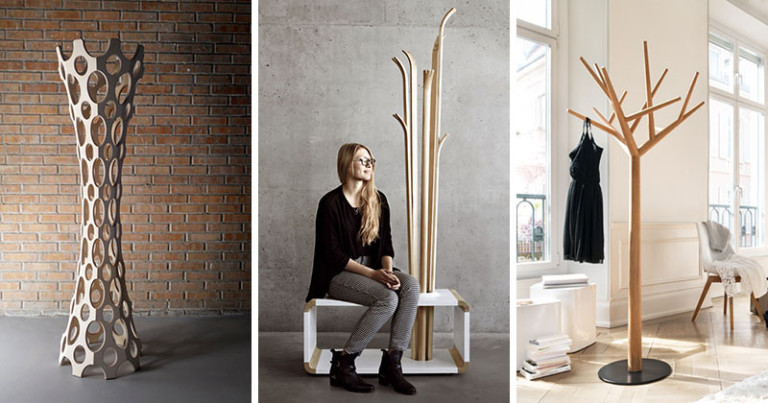 8 Examples Of Creatively Designed Coat Stands