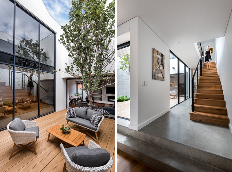 This low maintenance house was designed to 'lock and leave'