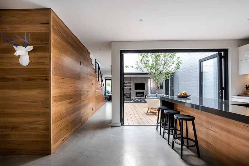 This low maintenance house was designed to 'lock and leave'
