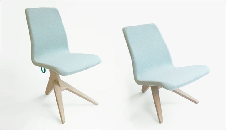 The simplicity of this height adjustable chair is surprising