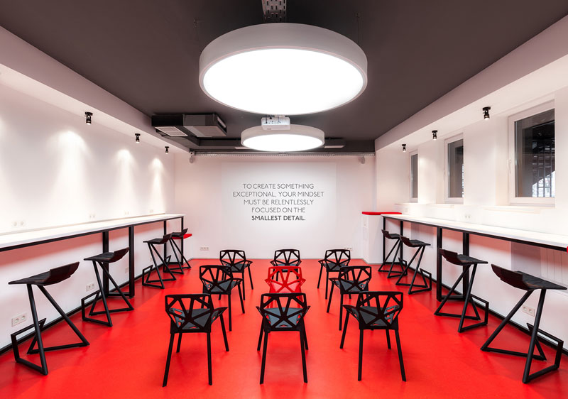 Colorful lines, inspired by the London Underground, will lead you to ...