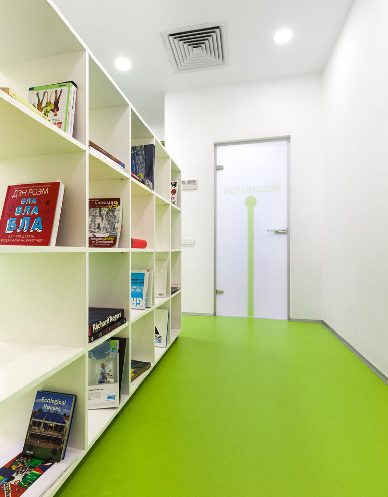 Colorful lines, inspired by the London Underground, will lead you to ...