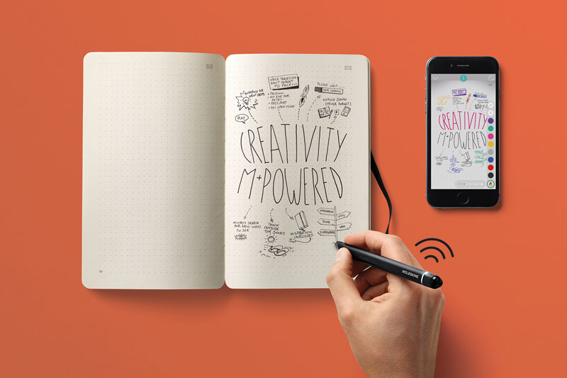 You can now sketch in a notebook and have it digitized instantly