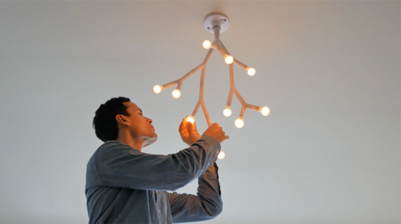 This Light Lets You Design What It Looks Like By Adding More Pieces To It