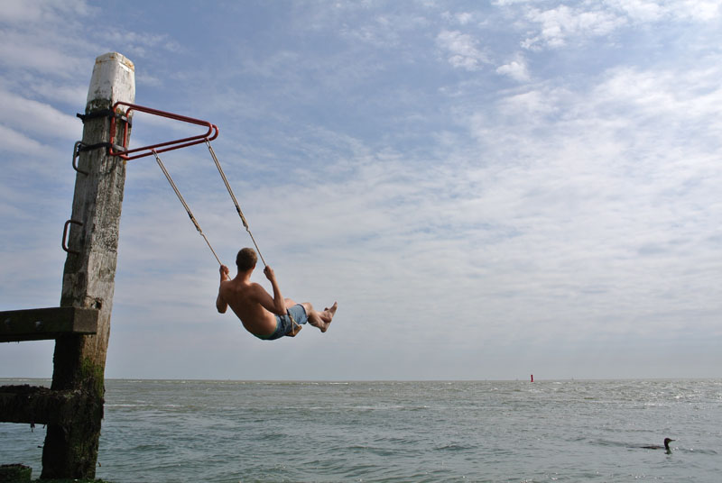 Now any tree or pole can become a swing