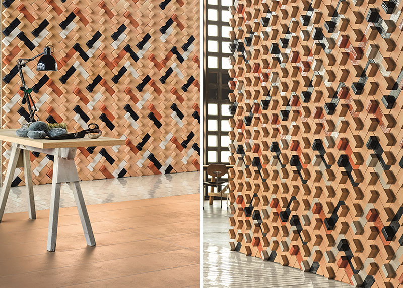 25 Creative 3D Wall Tile Designs To Help You Get Some Texture On Your ...