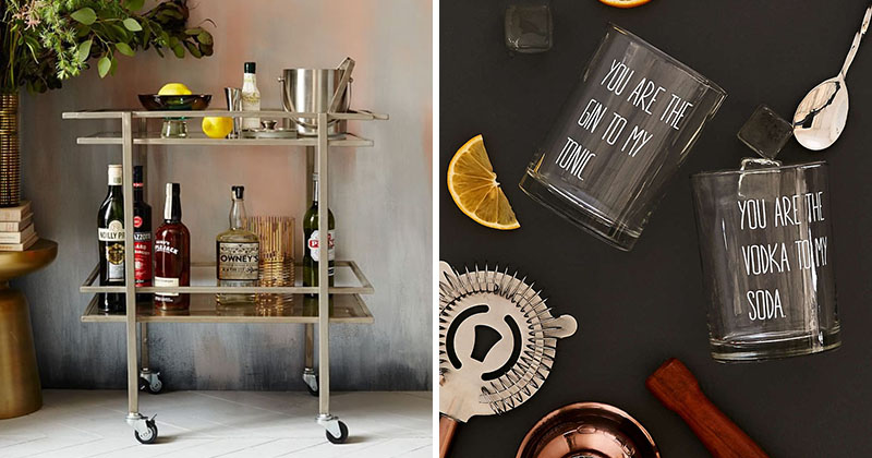 Here's What You Need To Create The Ultimate Bar Cart To Impress Your ...