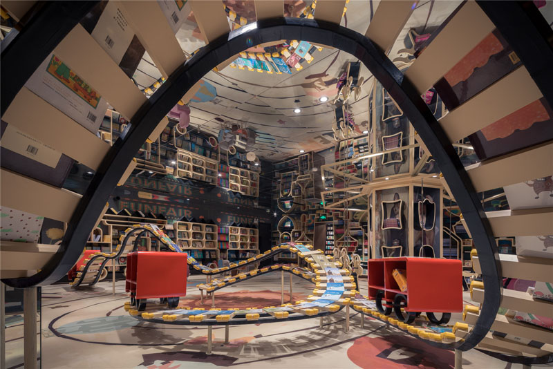 This Unique New Bookstore Is Filled With Optical Illusions