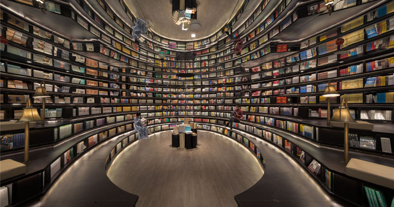 This Unique New Bookstore Is Filled With Optical Illusions