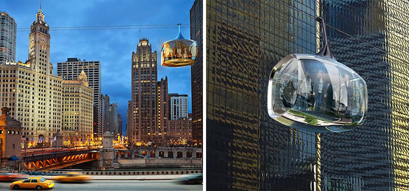 An Aerial Cable Car Has Been Proposed For Chicago