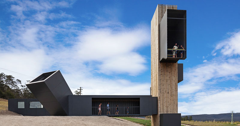This vineyard built a lookout tower with amazing views for visiting guests