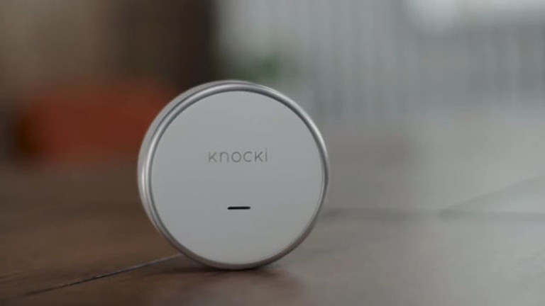 Knocki Makes Things Happen When You Knock On A Surface It's Connected To