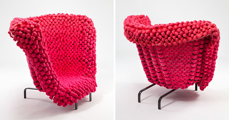 See How This Colorful Woven Chair Was Made