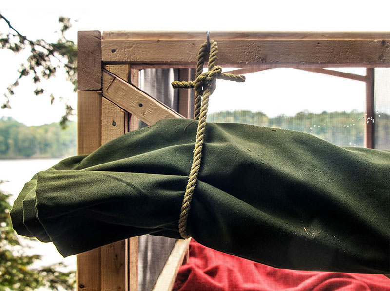 This Waterfront Platform Was Designed For Sleeping And Diving