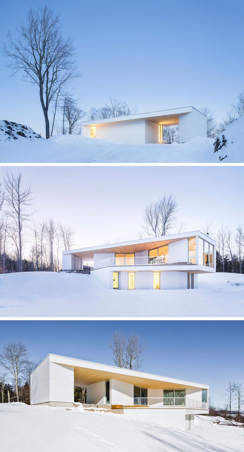 This Home Bravely Combines A Palette Of Light And Dark Materials