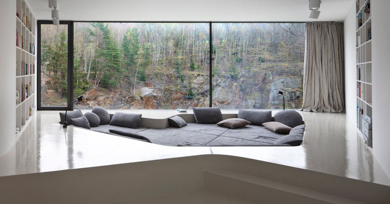 This Home's Special Lounge Area Is Perfect For Reading