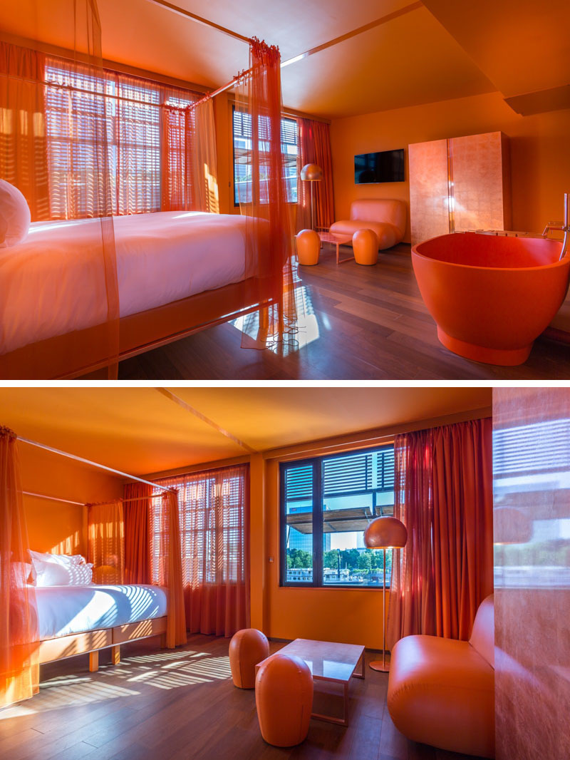 18 Photos Of A Recently Opened Floating Hotel In Paris