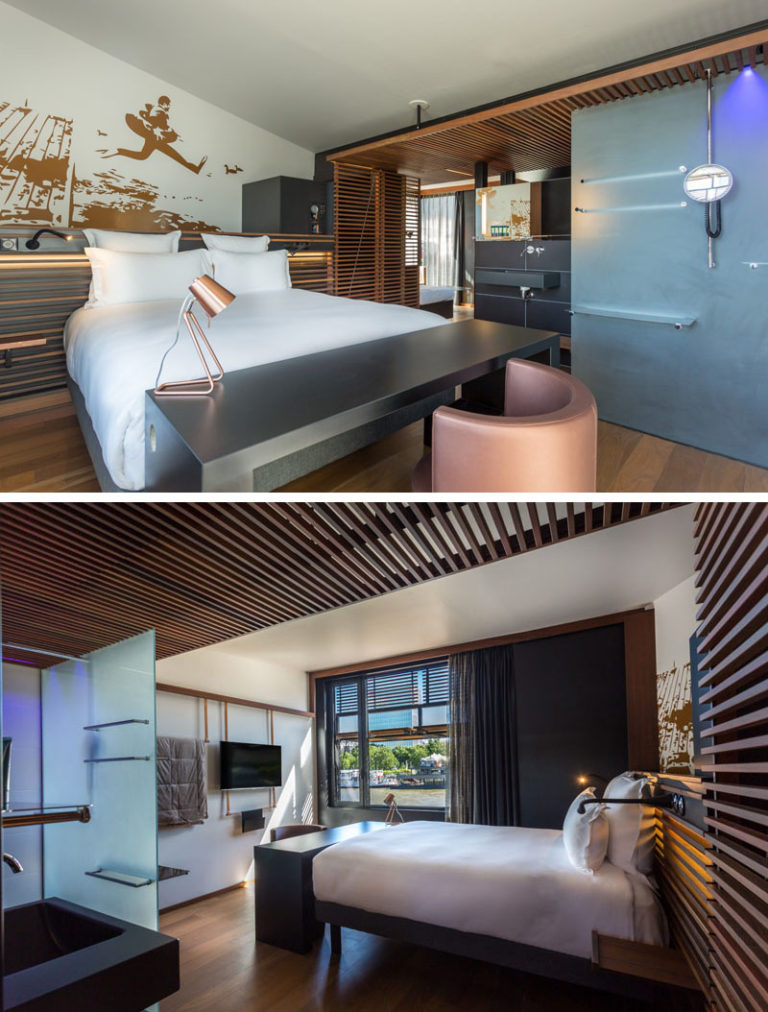 18 Photos Of A Recently Opened Floating Hotel In Paris