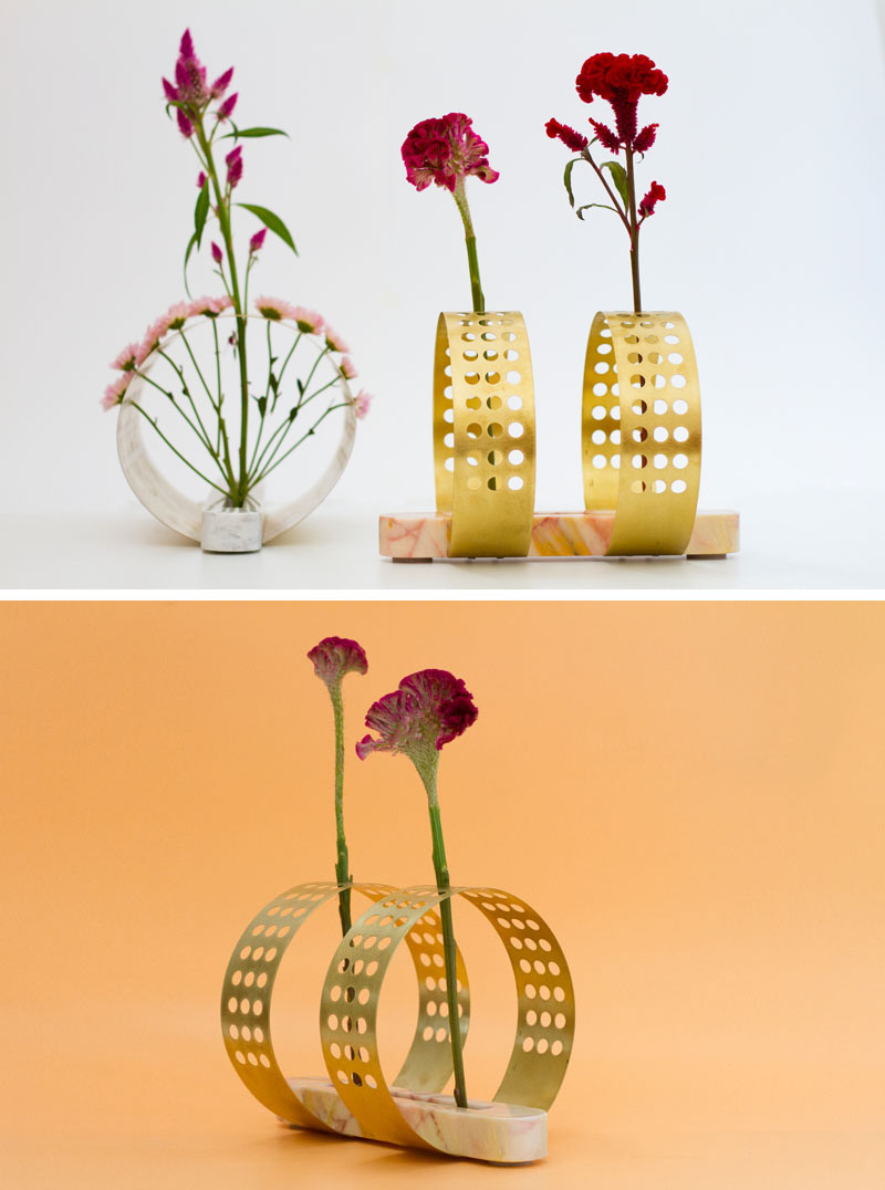 These unconventional vase designs make creative floral arrangements ...