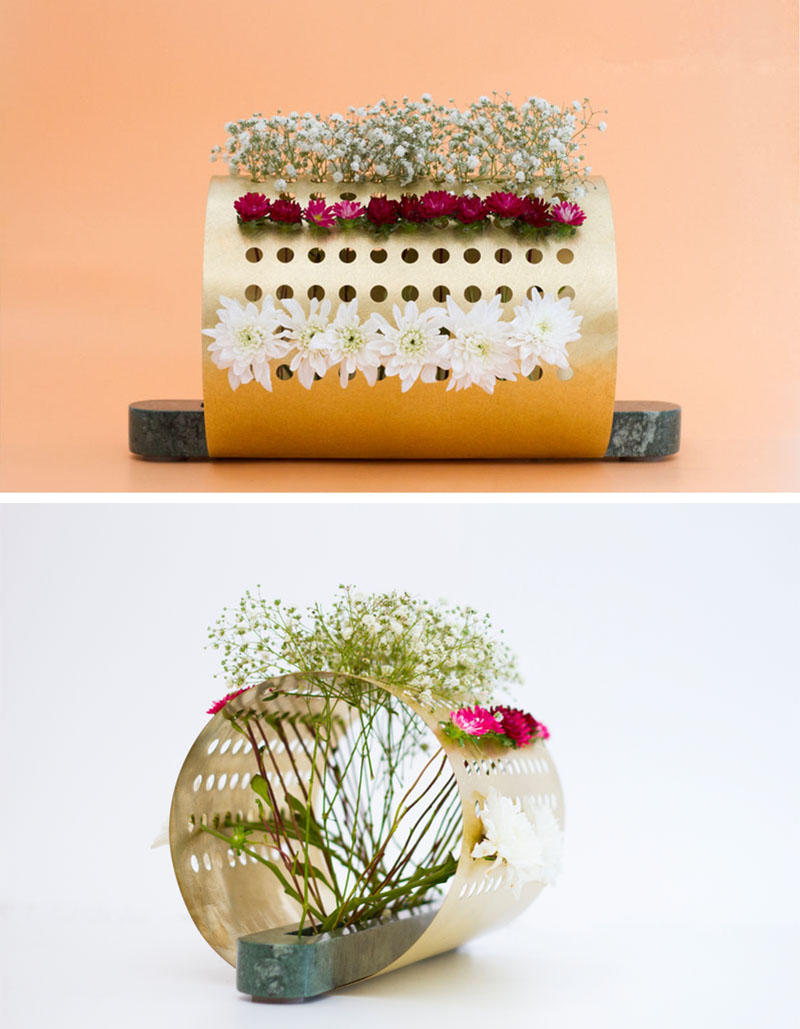 These unconventional vase designs make creative floral arrangements ...