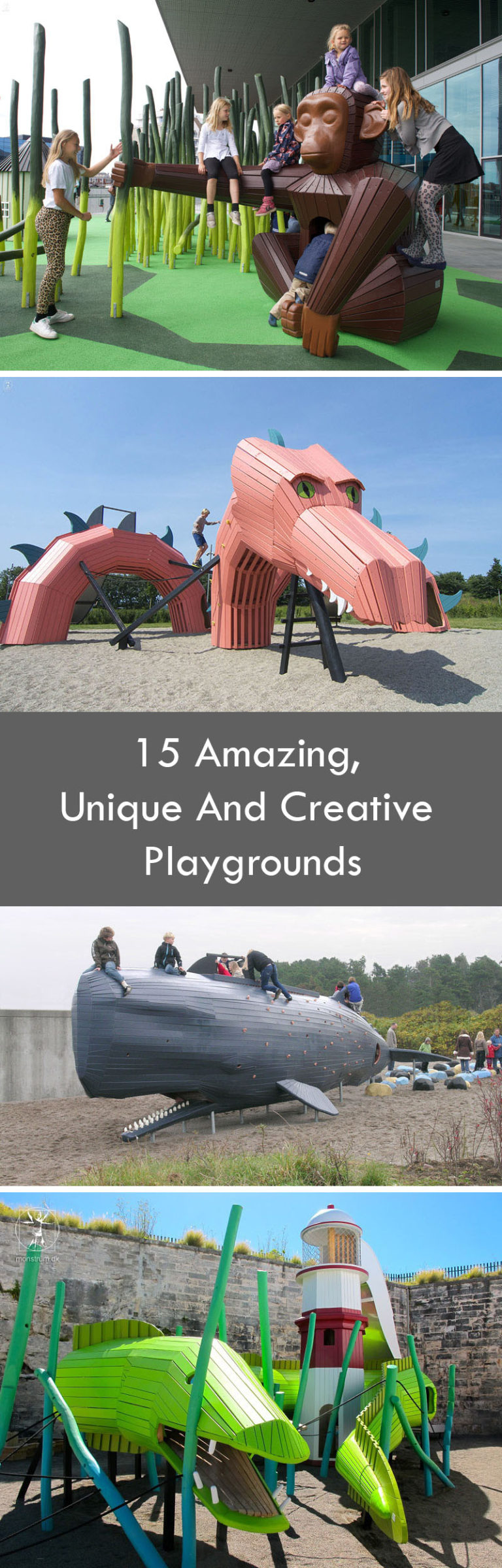 15 Creative Playground Designs You'll Wish Existed When You Were A Kid