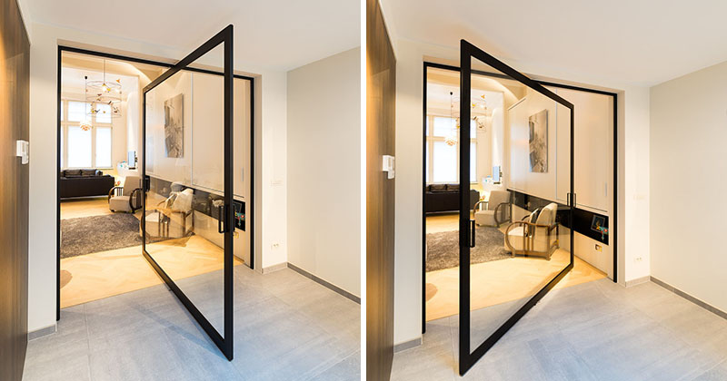 These Large Pivoting Doors Are Designed To Revolve 360° | CONTEMPORIST