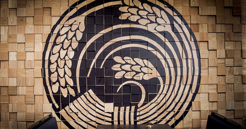 Wall Decor Idea - Murals On Painted Wood Blocks