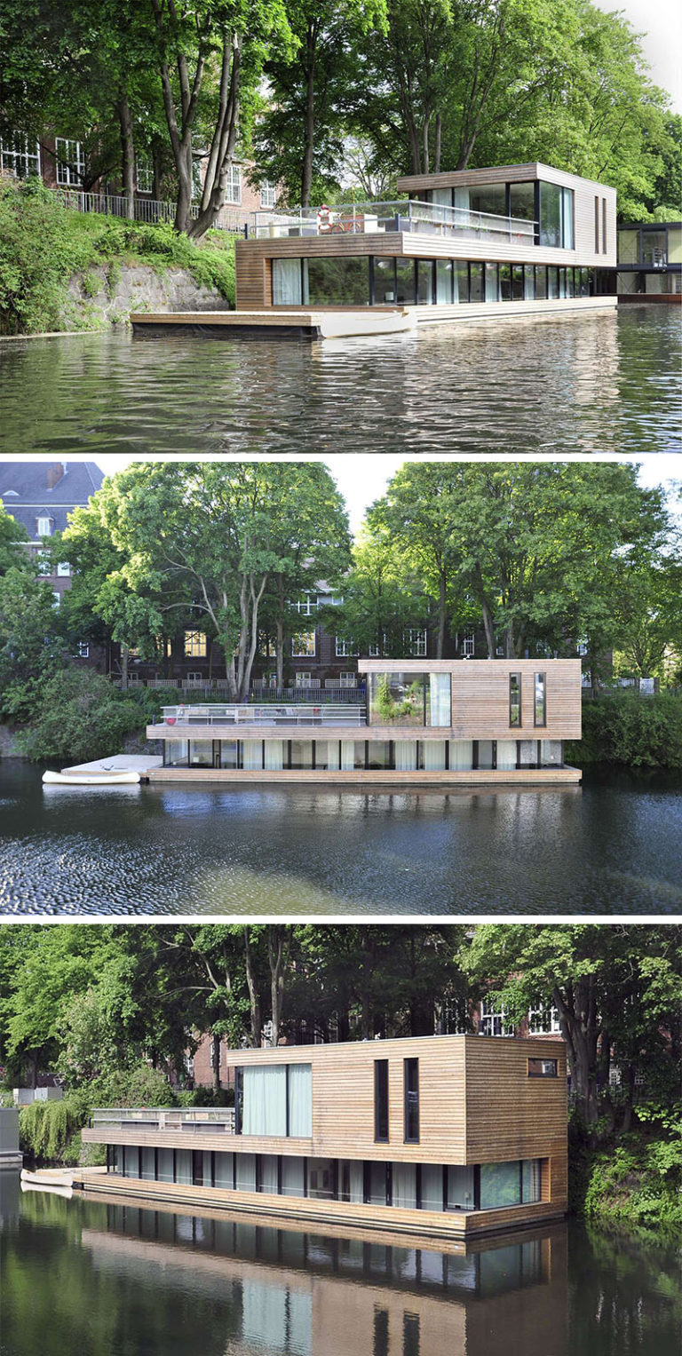 11 Awesome Examples Of Modern Houseboats