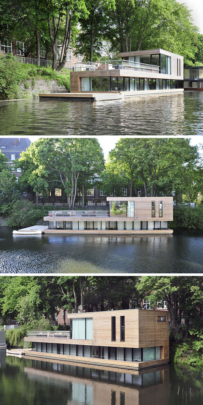 11 Awesome Examples Of Modern Houseboats