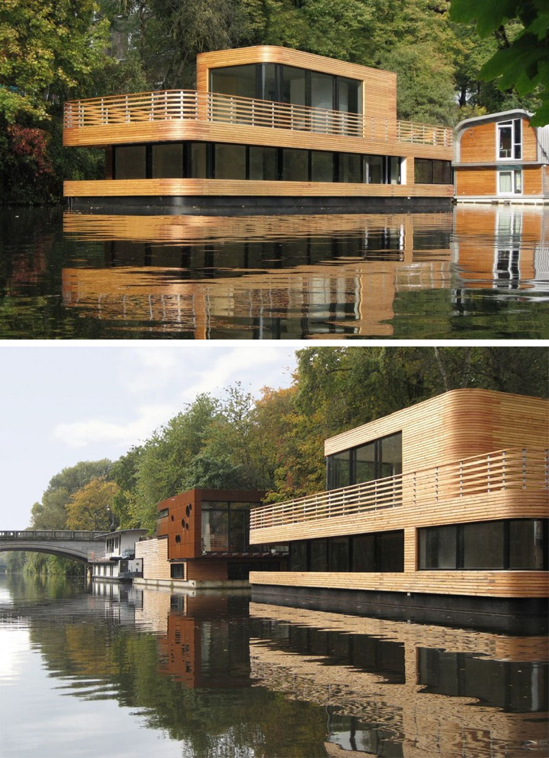 11 Awesome Examples Of Modern Houseboats