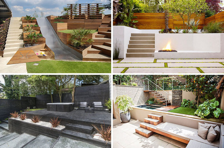 13 Multi-Level Yards To Get You Inspired For Backyard Makeover!