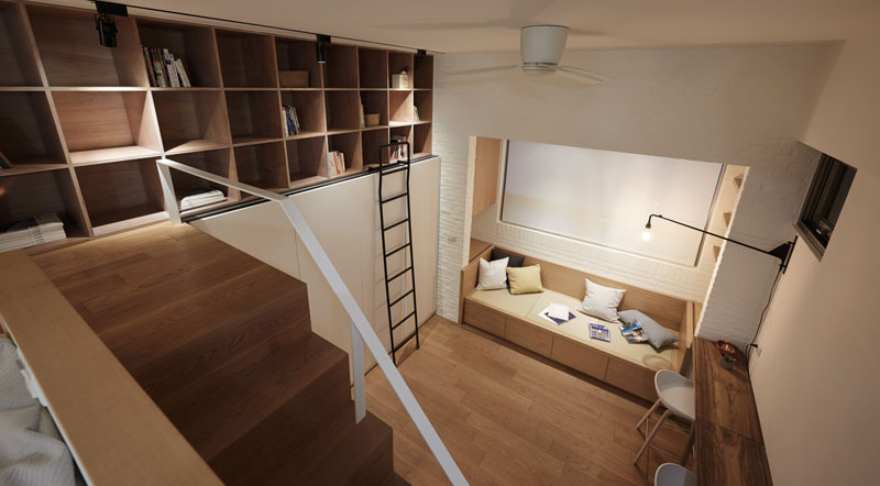 This Small Loft Apartment Is Designed To Include Everything They Need
